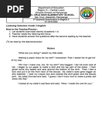 Grade 4 ELNA Reviewer with Answers | PDF | Linguistics