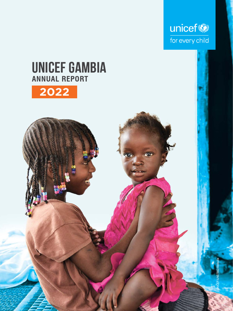 UNICEF Gambia Annual Report 2022 | PDF | Wash | Unicef
