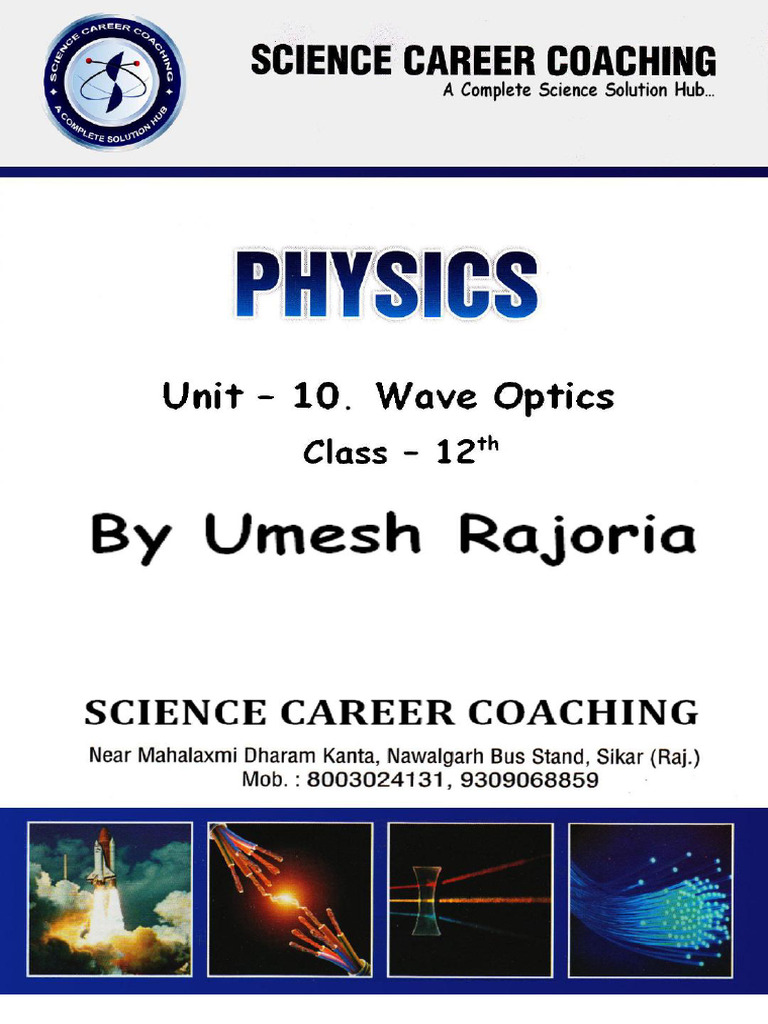 10 Wave Optics | PDF