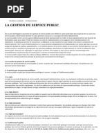 Comprendre la gestion en régie | PDF | Services publics | Communes de ...