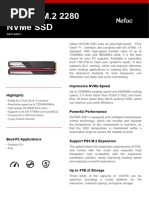 Data Sheet PC sn8000s Nvme SSD 202404 | PDF | Solid State Drive | Flash ...