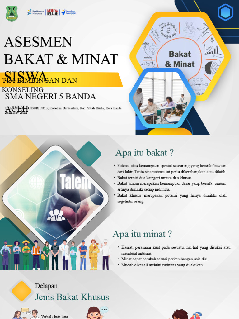 Asesmen Bakat & Minat Siswa - 20240716 - 132455 - 0000 | PDF | Karier ...