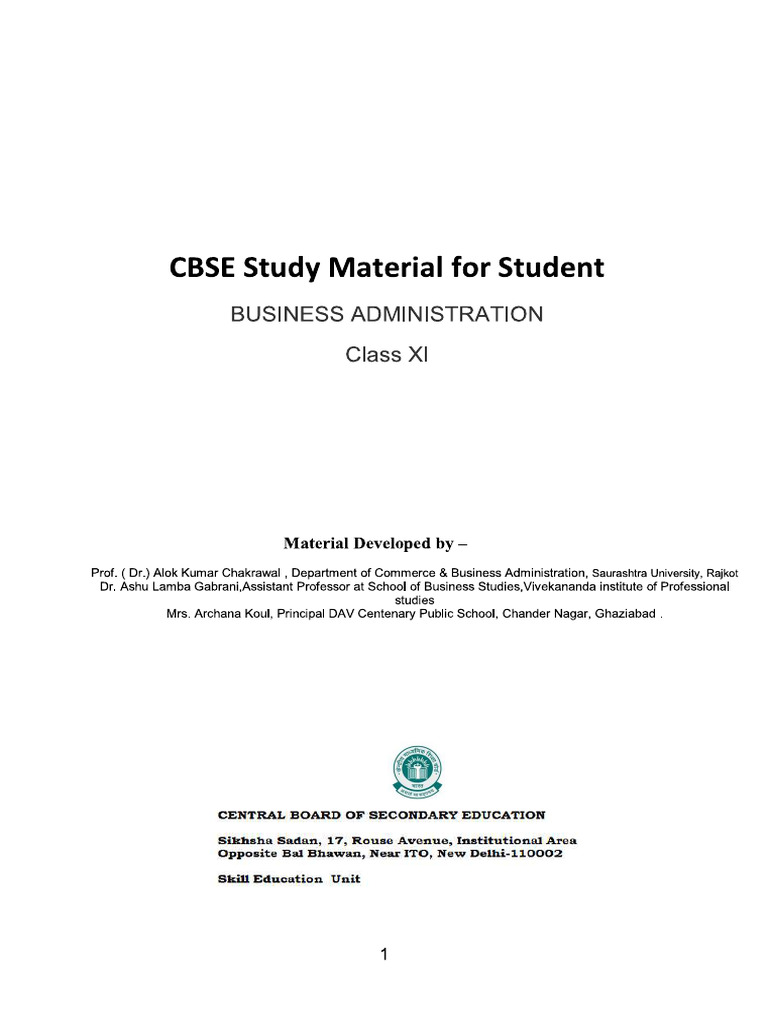 Case Study XII B.St. | PDF
