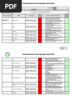 Risk Assessment For Lifting Operations With Overhead Cranes | PDF | Crane (Machine) | Risk