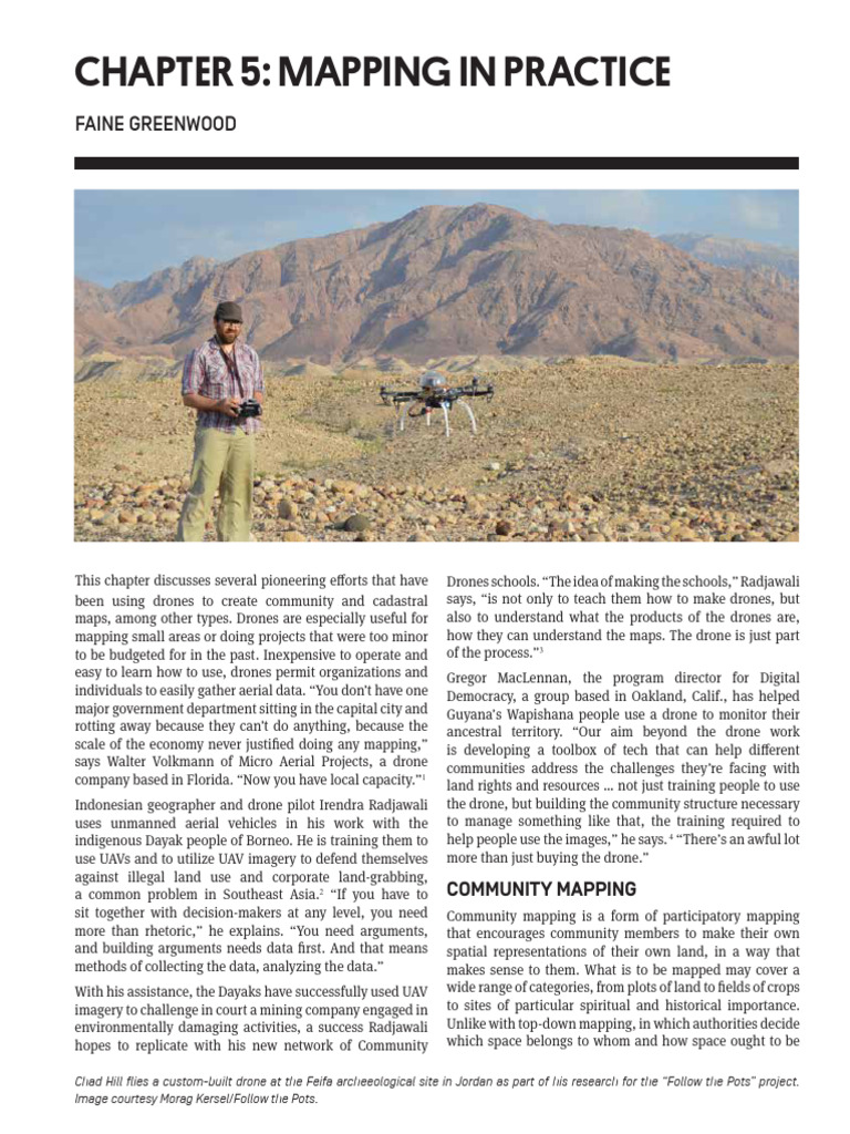 Chapter 5 - Mapping in Practice | PDF | Unmanned Aerial Vehicle | Lidar