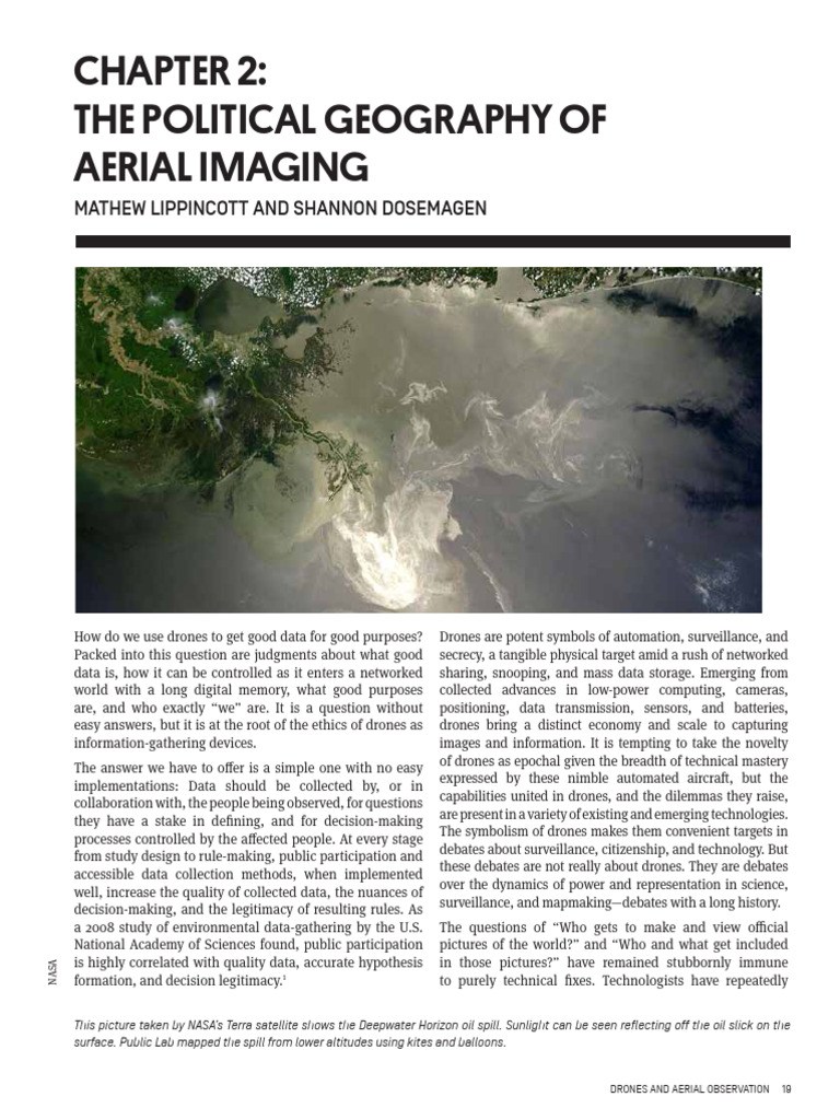 Chapter 2 - The Political Geography of Aerial Imaging | PDF ...