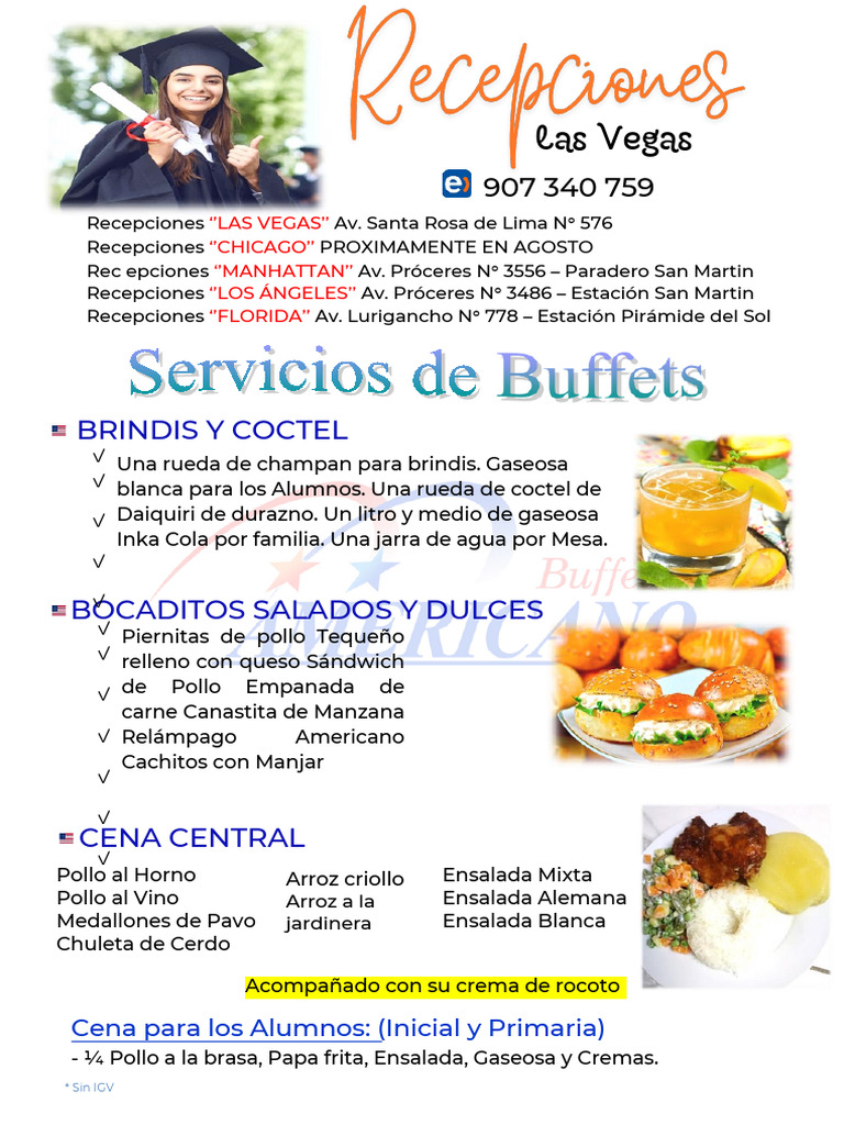 Proforma Promocion Inicial 2024 | PDF | Alimentos | Cocina