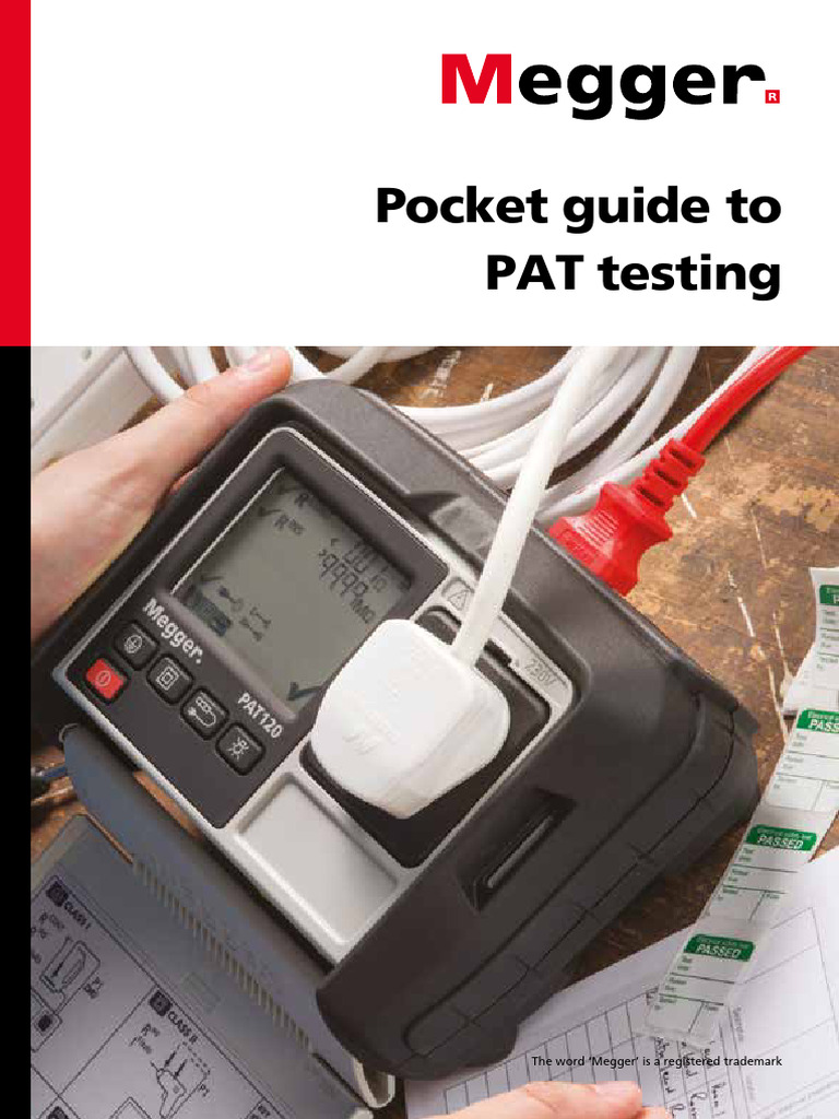 Megger PAT Guide | PDF | Ac Power Plugs And Sockets | Electrical Connector