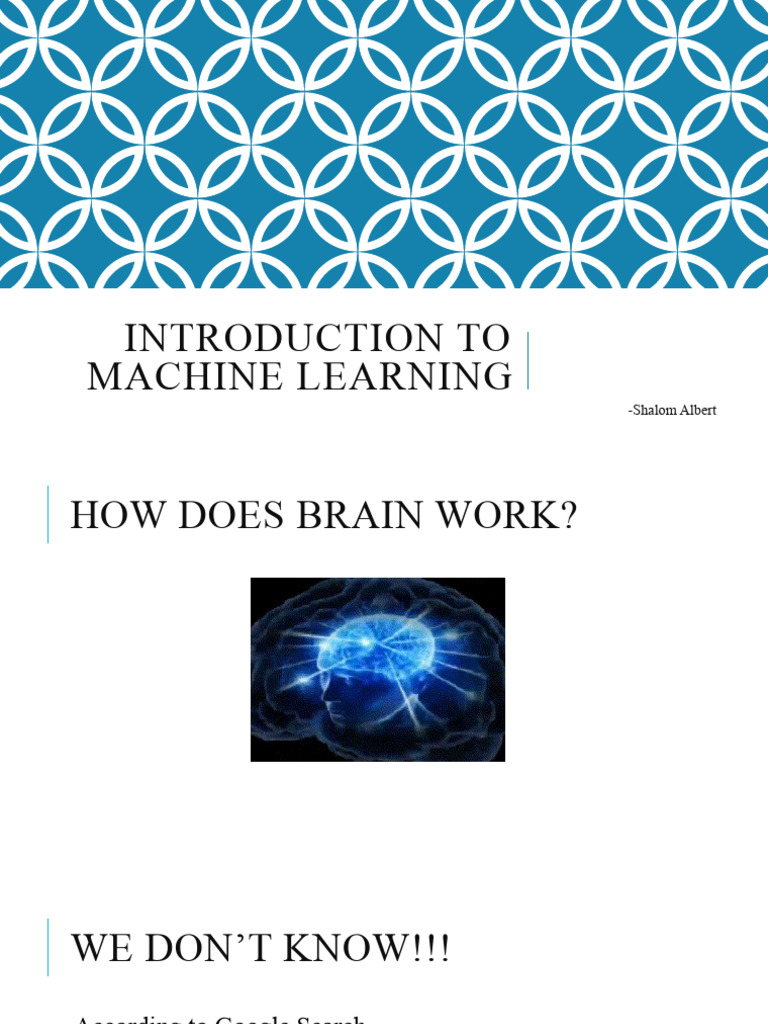 Introduction To Machine Learning | Download Free PDF | Machine Learning ... Introduction To Machine Learning | Download Free PDF | Machine Learning ...