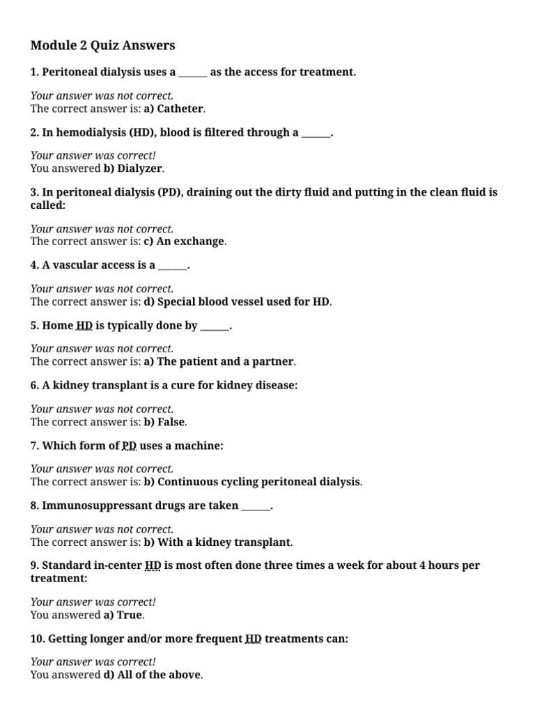 Module 2 Quiz Results Pdf