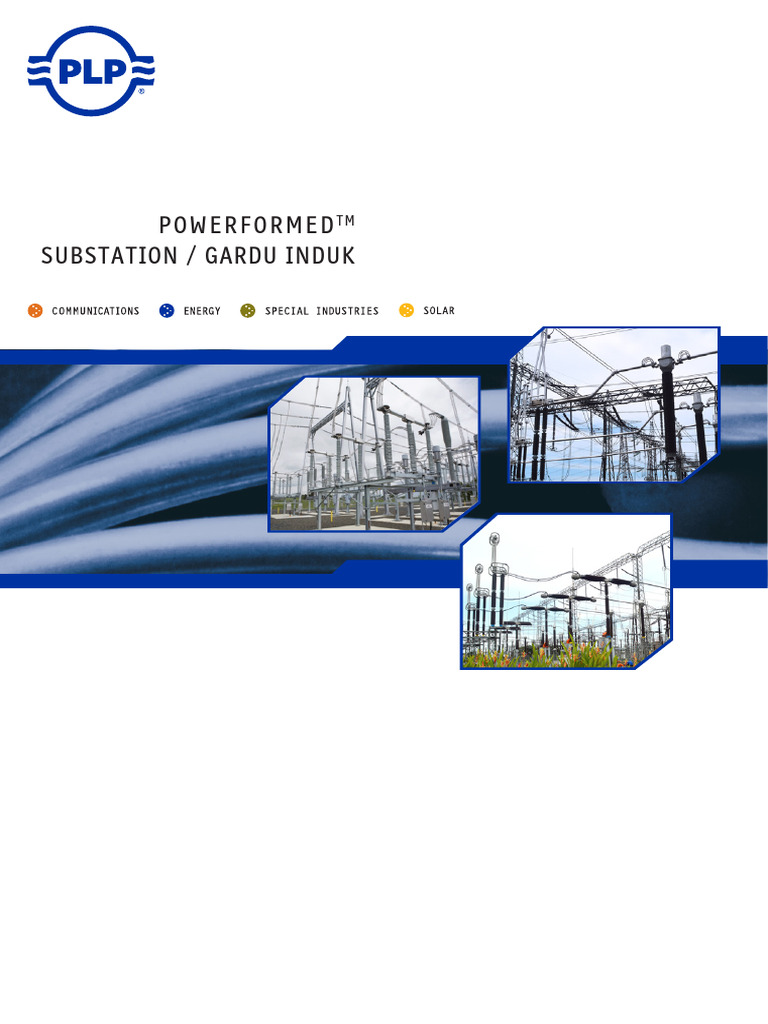 PLP Id Brosur Substation | PDF | Electrical Conductor | Power Engineering