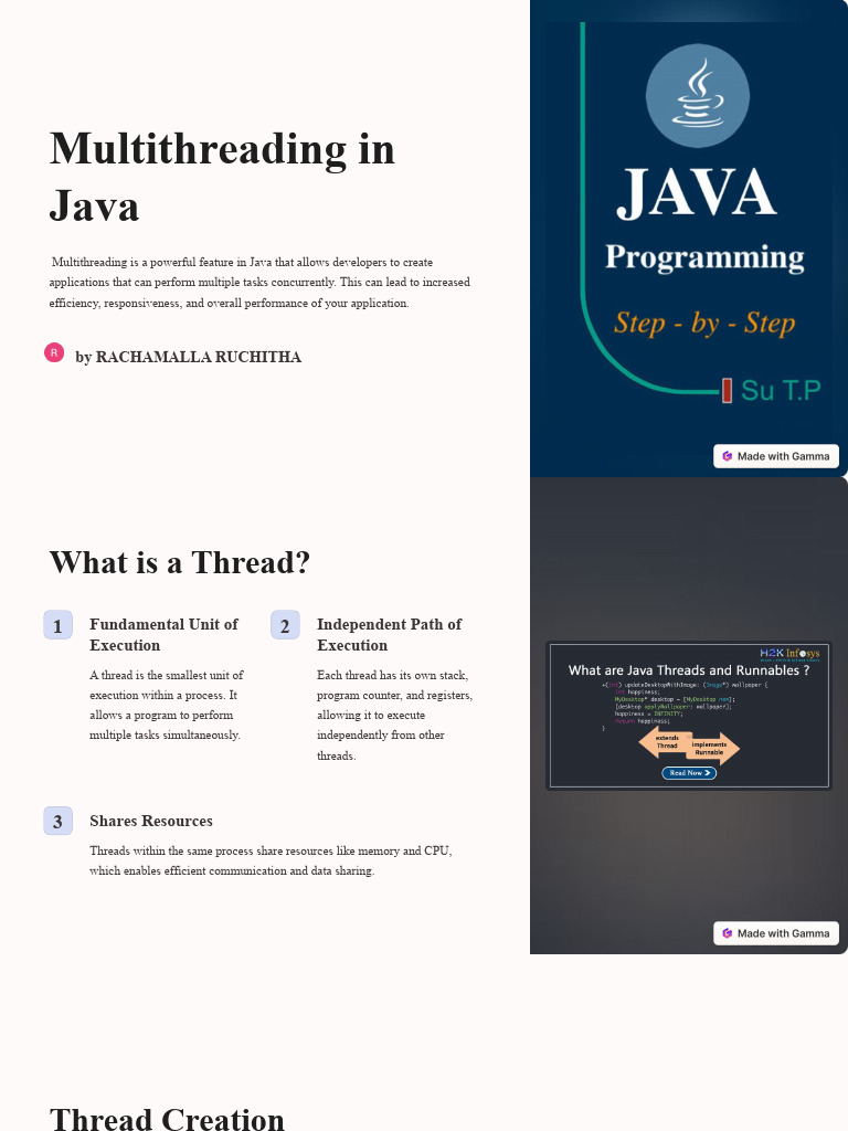 Multi Threading | PDF | Thread (Computing) | Operating System Technology Multi Threading | PDF | Thread (Computing) | Operating System Technology
