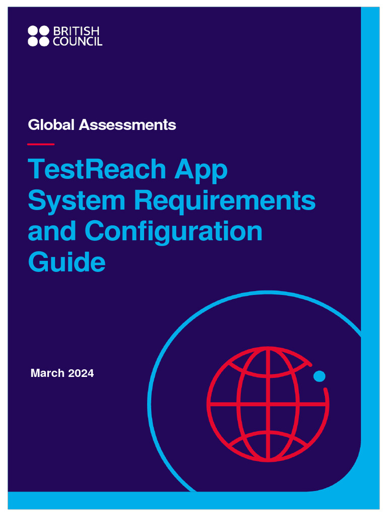 TestReach App System Requirements Guide | PDF | Mobile App | Laptop
