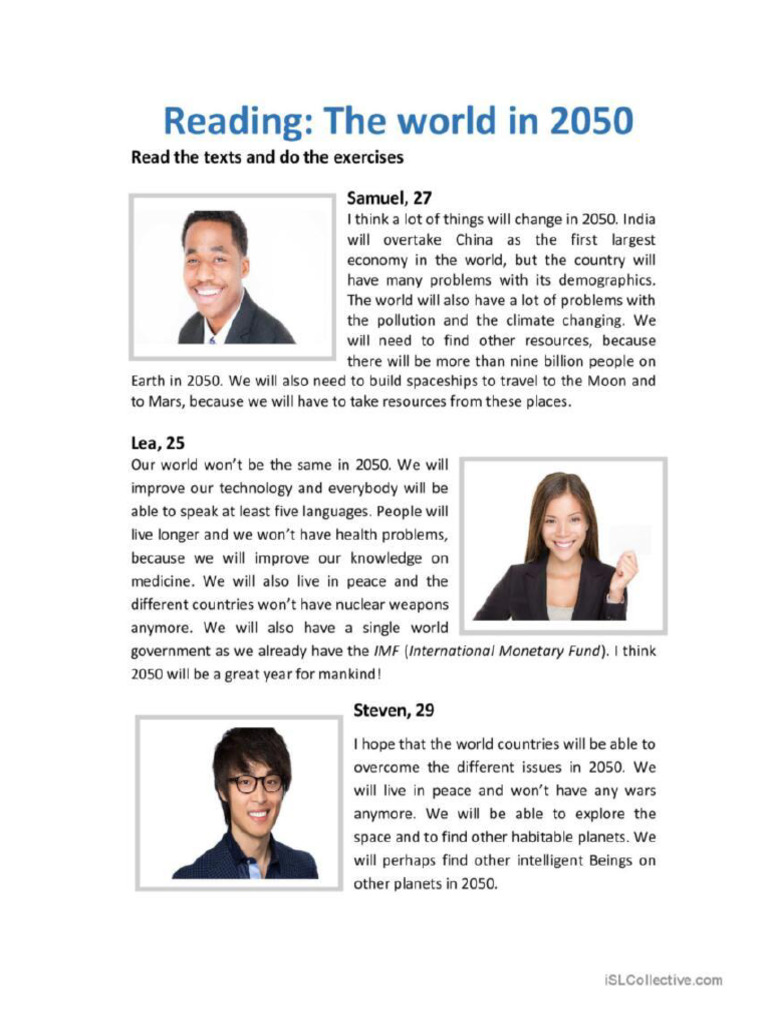 The World in 2050 Reading | PDF