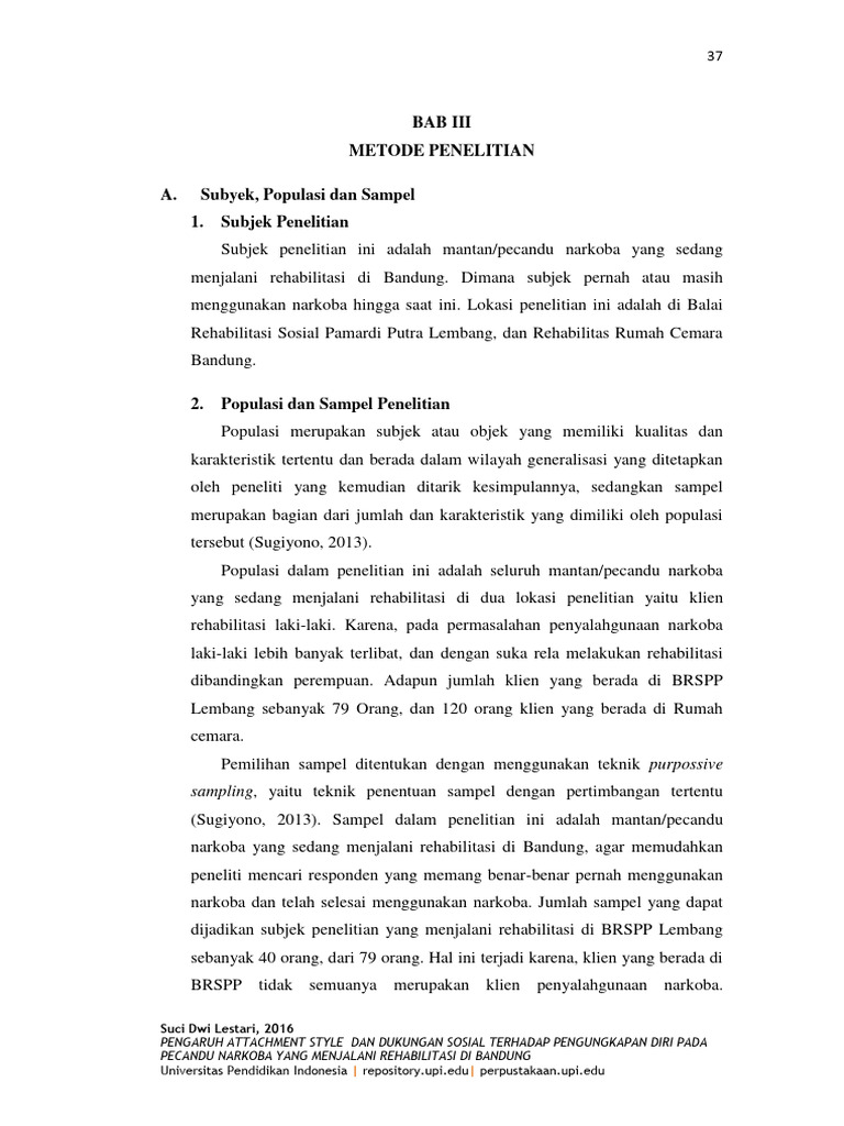 Subjek Penelitian | PDF