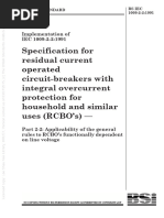 BS 4293:1983 RCCB Specification | PDF | Ac Power Plugs And Sockets ...