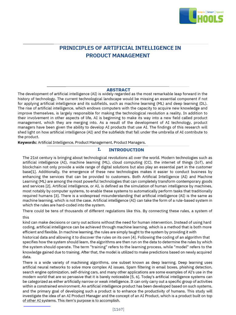 AI in Product Management Explained | PDF | Artificial Intelligence ...