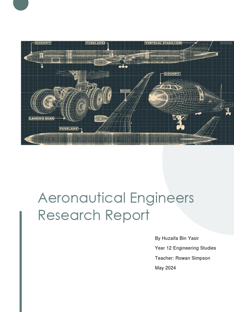 Aeronautical Engineering Insights Report | PDF | Aerodynamics | Fluid ...