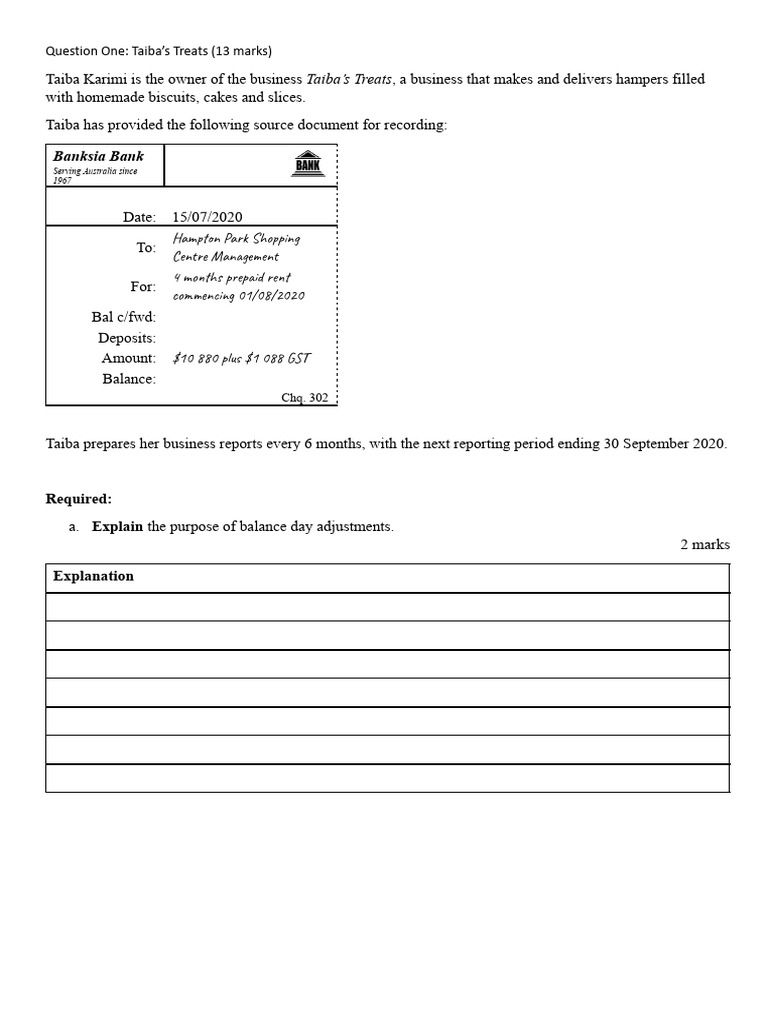 U4 Sac 1a Practise Sac 1 | PDF | Debits And Credits | Economies