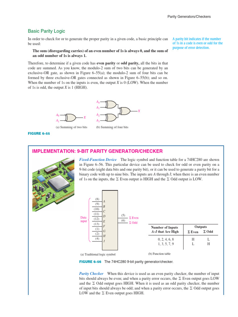 VHDL Even Parity Checker Code | PDF | Logic Gate | Bit