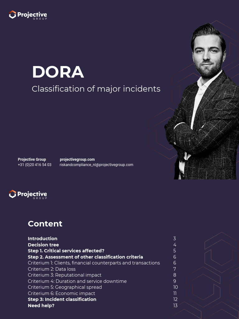 DORA - Classification of Major Incidents Final | PDF | Computing ...