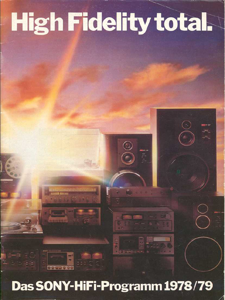 Sony 1978 - 1979 - de | PDF