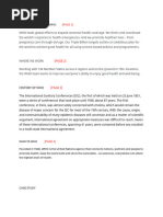WHO Organizational Structure Overview | PDF | World Health Organization ...