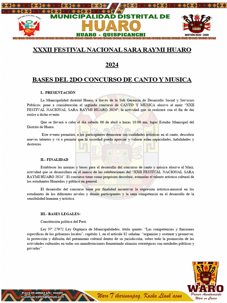 Canto y Musica Bases | PDF | Arte