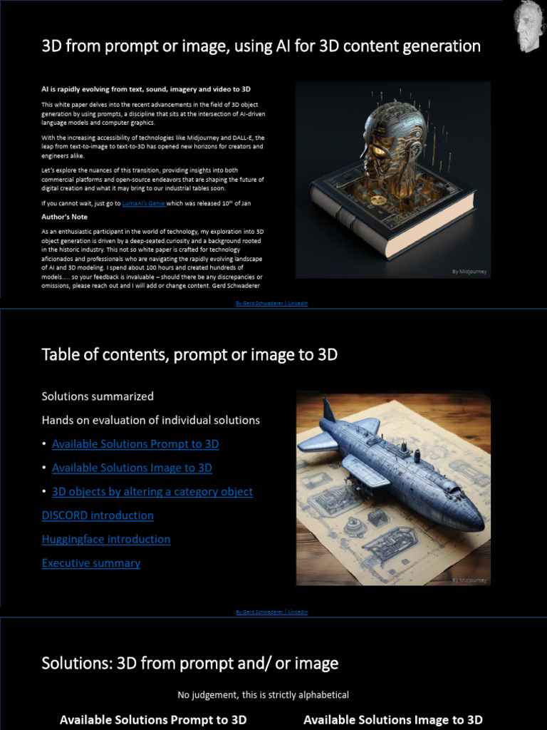 2024 01 - Prompt 2 3D - GS | PDF | 3 D Computer Graphics | Artificial Intelligence