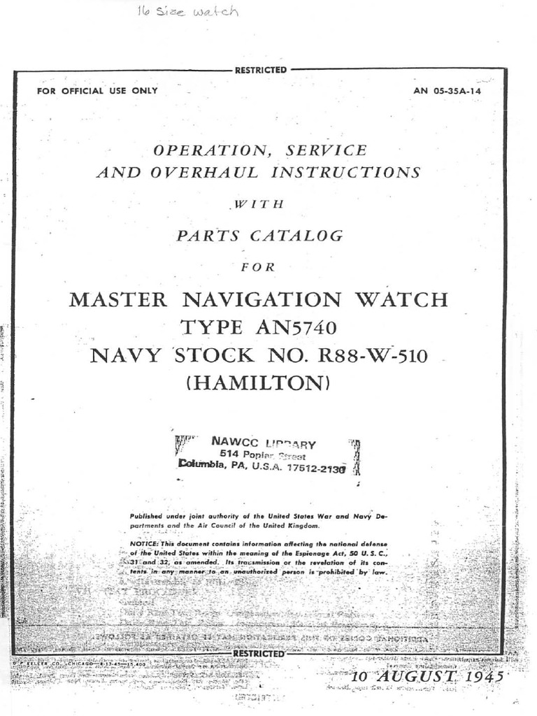 Master Navigation Watch AN5740 OCR 150 | PDF | Horology Master Navigation Watch AN5740 OCR 150 | PDF | Horology