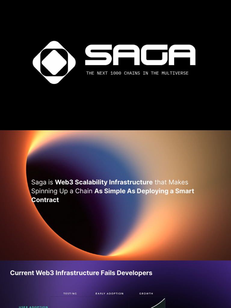 Web3 Scaling with Saga Infrastructure | PDF | Information Technology | Service Industries