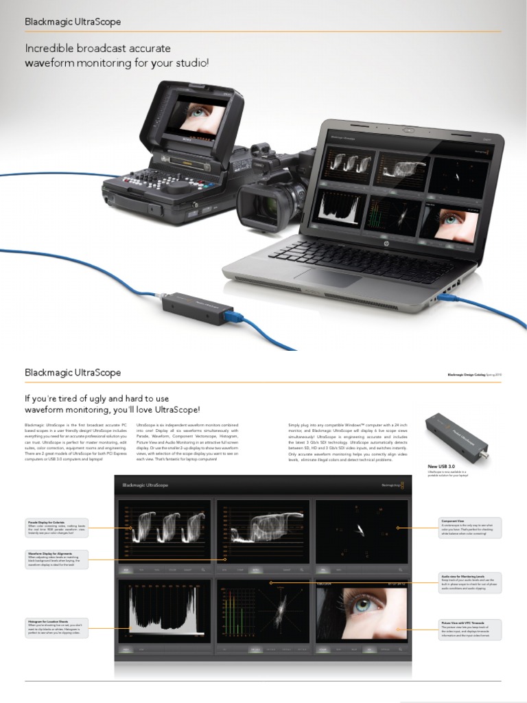 Black Magic Ultra Scope | PDF | Video | Laptop