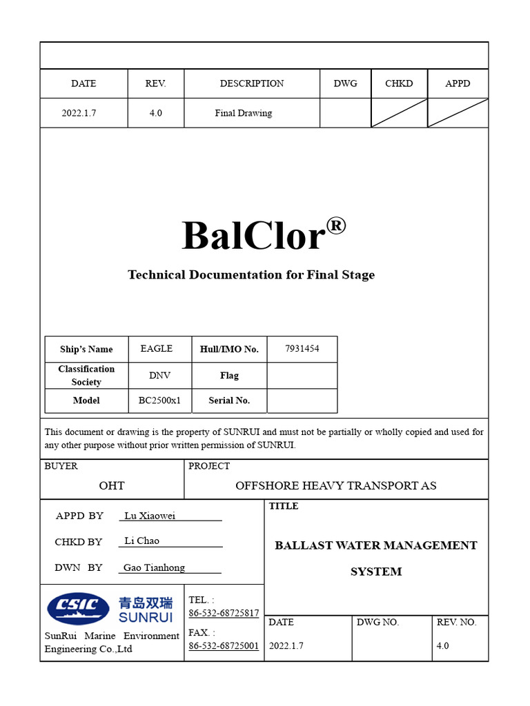 Final Drawings and Documents of EAGLE | PDF | Filtration | Water