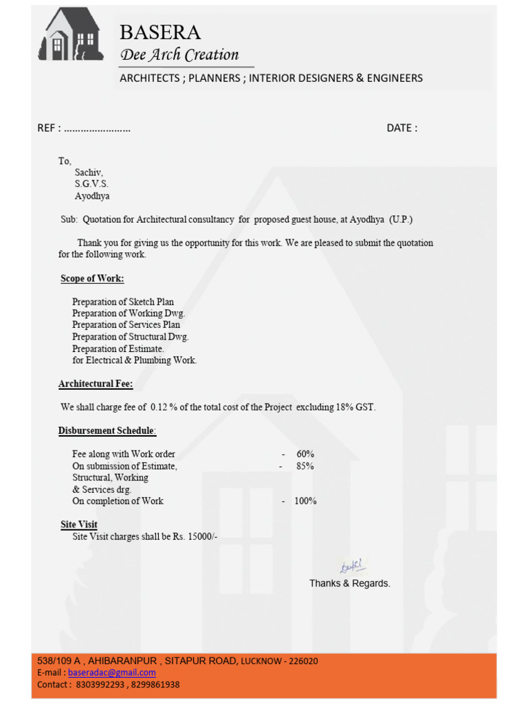 Quotations For Ayodhya 16-07-24 | PDF | Technology & Engineering