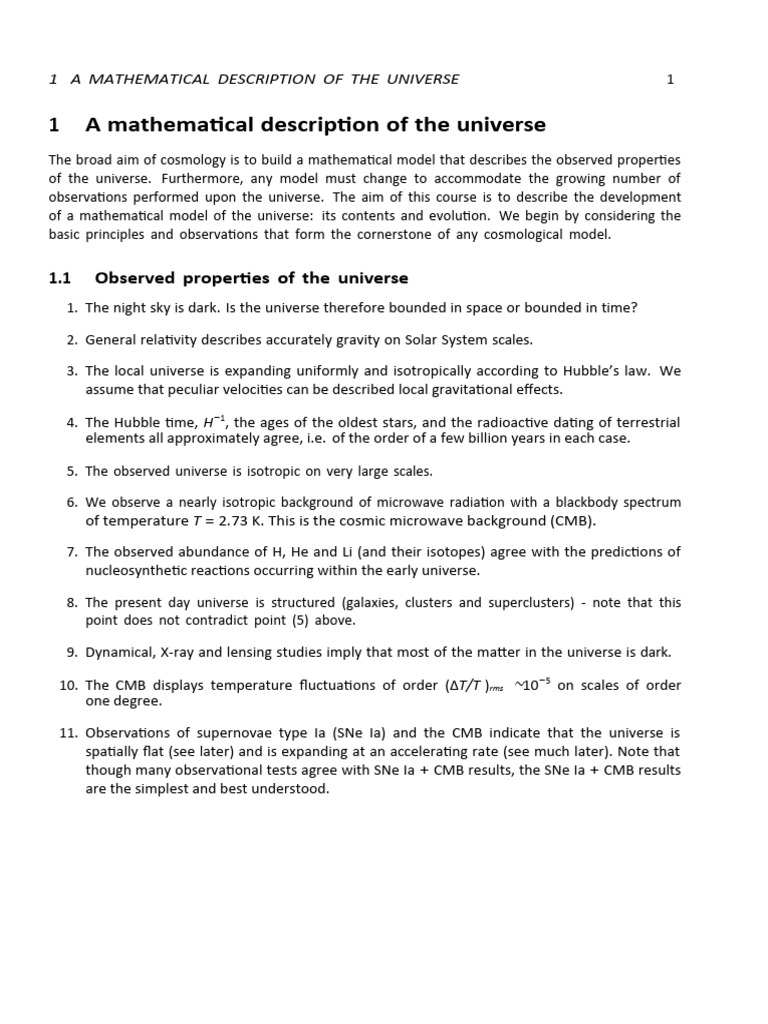 astronomy | PDF | Universe | General Relativity