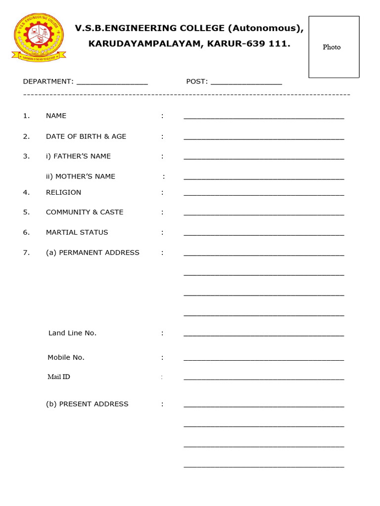BIO-DATA-TEACHING | PDF | Educational Stages