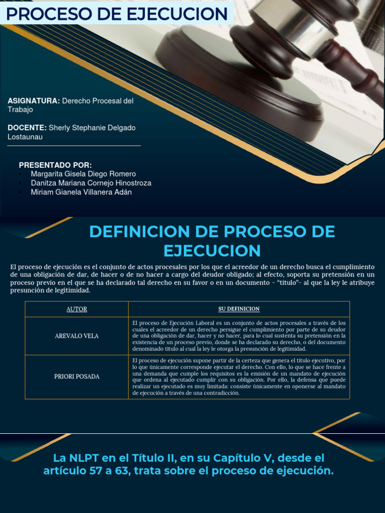 Proceso de Ejecucion | PDF | Multa (pena) | Jurisdicción