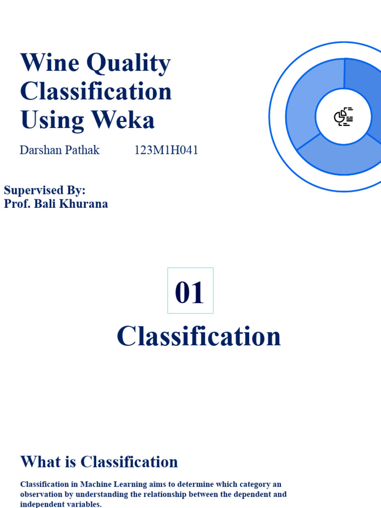 Wine Quality Classification Using Wekaold | PDF | Statistical Classification | Applied Mathematics