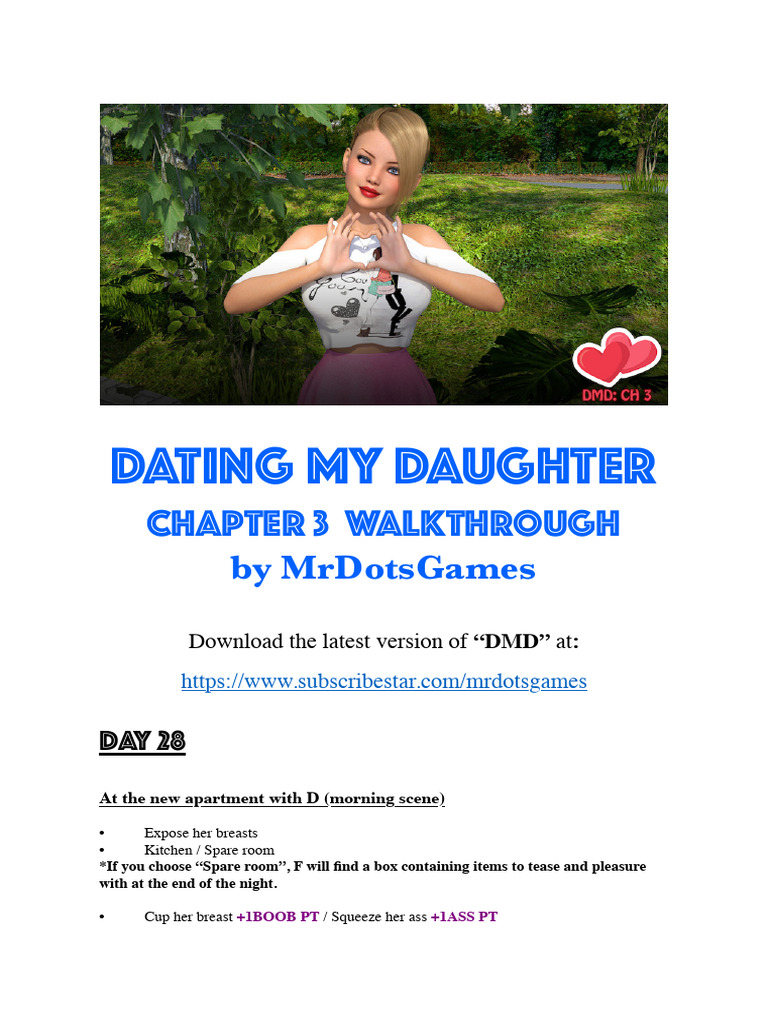 DMD Chapter 3 Walkthrough Guide | PDF | Selfie | Mammalian Sexuality