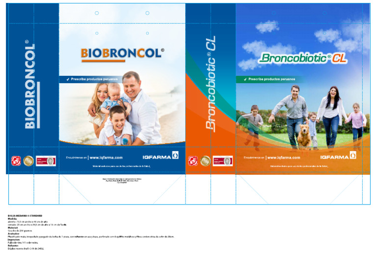 Bolsa Biobroncol y Broncobiotic | PDF