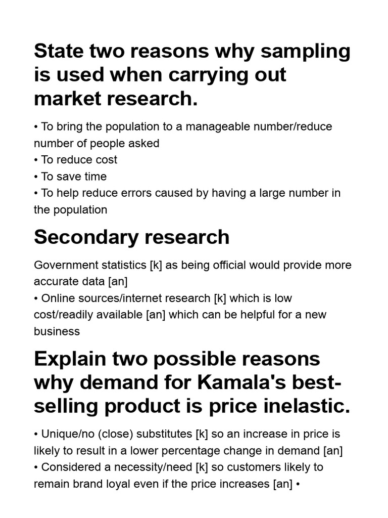 Unit 3 - Marketing | PDF | Marketing | Demand