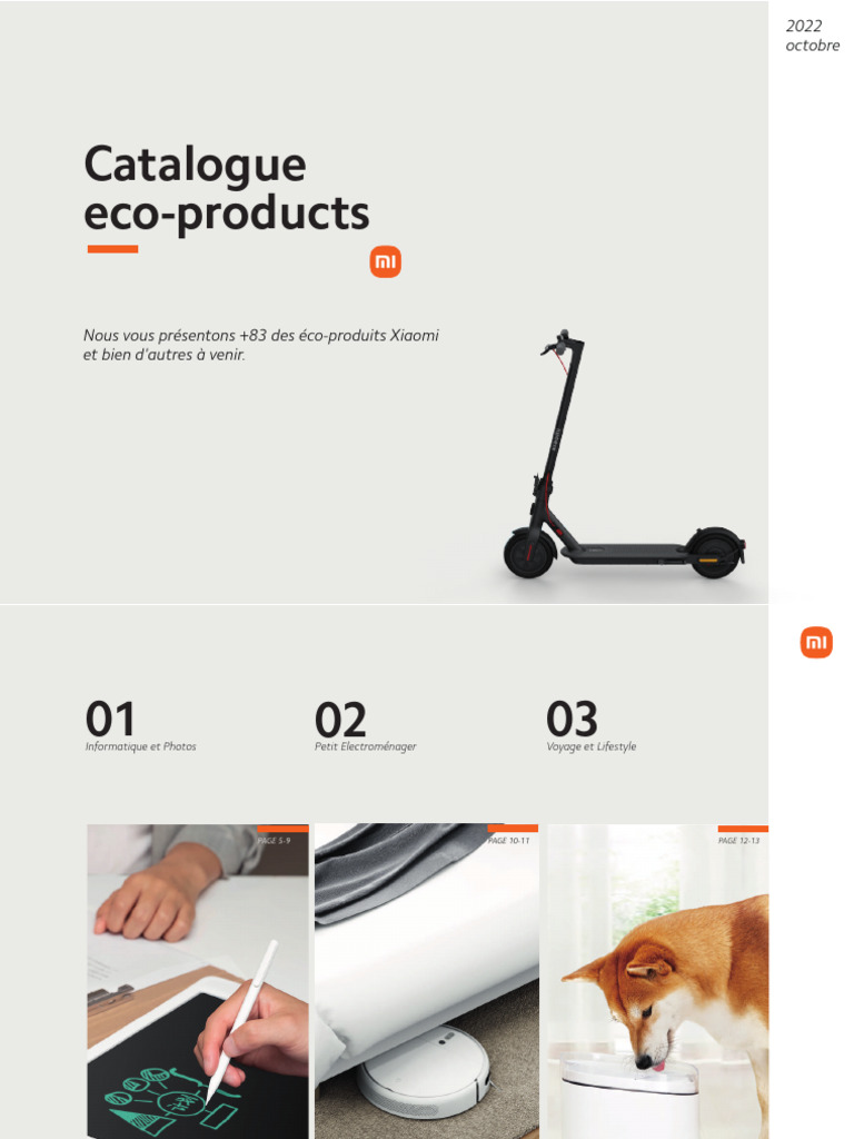 Catalogue des éco-produits Xiaomi 2022 | PDF | Wi-Fi