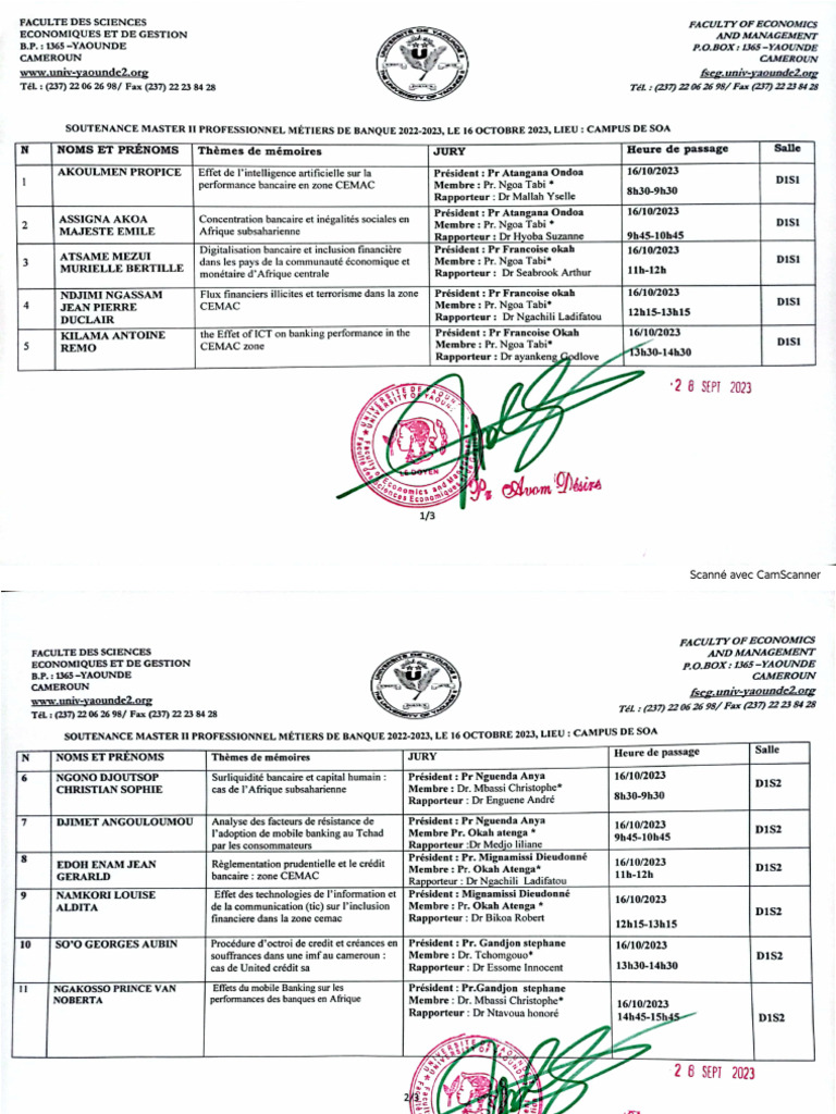 Soutenance Master Pro METIERS DE LA BANQUE | PDF