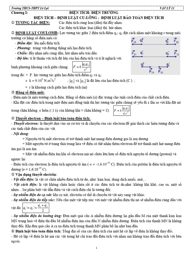 Các Dạng Vli Điện | PDF
