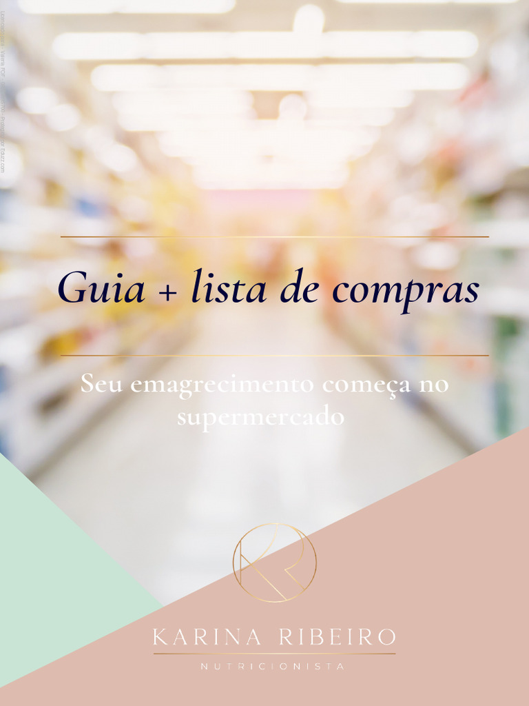 Guia de Compras Como Ler Rotulos o Que Comprar 2 | PDF | Leite | Alimentos