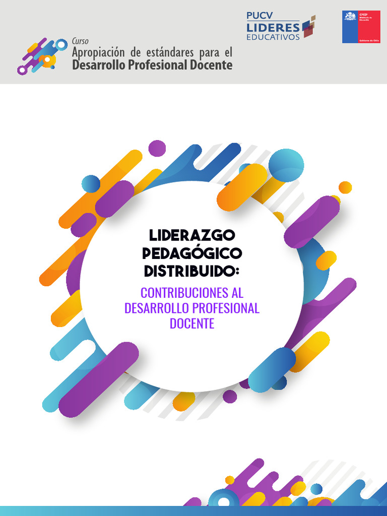 M1 Liderazgo Pedagógico Distribuido | PDF | Maestros | Enseñando