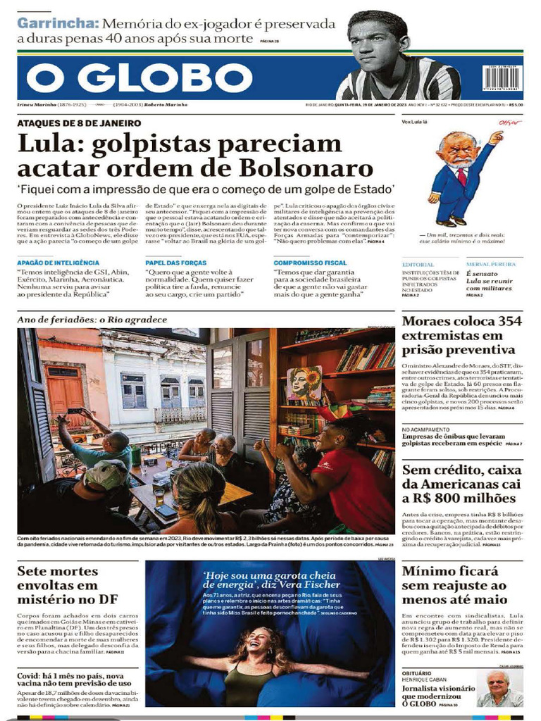 O Globo (2023-01-19) | PDF