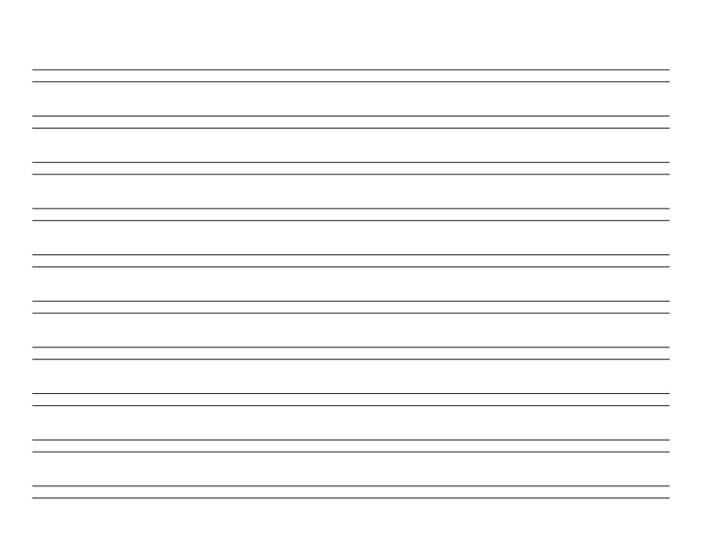 Lignes Doubles Horizontal | PDF
