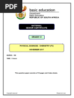FS Physical Sciences Grade 12 September 2025 P2 and Memo | PDF