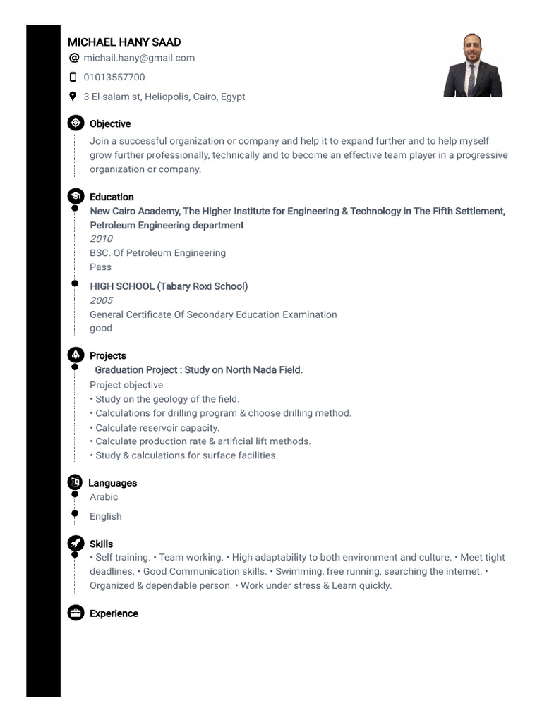 CV - Michael 2023 | PDF | Sales | Consultant